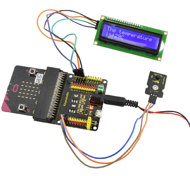 Οθόνη LCD – Ks0061 keyestudio 1602 I2C - codelearn.gr